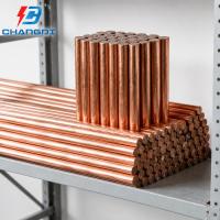 China Hot Selling Copper Bonded Earth Rod with Threaded Coupling for sale
