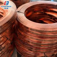 China Precision Copper Bonded Flat Steel with Uniform Copper Coating for sale