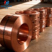 China Precision Copper Bonded Flat Steel with Uniform Copper Coating for sale