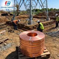 China Professional Copper Clad Steel Flat Bar for Industrial Earthing for sale
