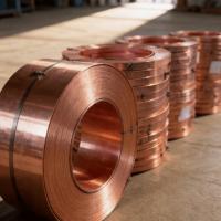 China Copper Clad Steel Fault Current Flat Conductor for Power Projects for sale