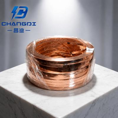 China Copper Clad Steel Flat Bar for Electrical Fault Protection Systems for sale