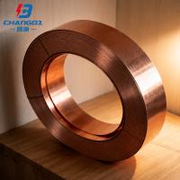 China Copper Bonded Flat Conductor for Renewable Energy Earthing for sale