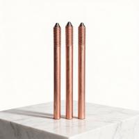 China Copper Bonded Steel Grounding Shaft with Long Corrosion Resistance for sale