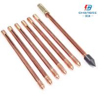 China Copper Clad Earthing Electrode Bar for Utility Power Systems for sale