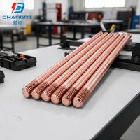 China OEM Copper Clad Steel Grounding Rod 1500mm–3000mm Available for sale