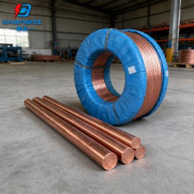 China Professional Copper Clad Earth Rod Factory with OEM & ODM Service for sale