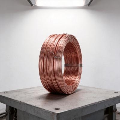 China 14.2mm Copper Bonded Solid Round Wire with 0.254mm Copper Cladding for sale