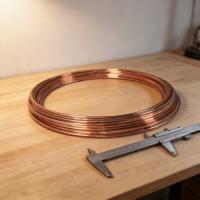 China 14.2mm Copper Bonded Solid Round Wire with 0.254mm Copper Cladding for sale