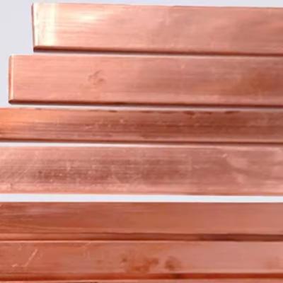 China 50×5mm Copper Bonded Earthing Backbone Flat Bar Manufacturer for sale