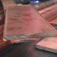 China 40×5mm Copper Bonded Flat Steel for High Fault Current Applications for sale