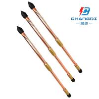 China Copper Bonded High Conductivity Ground Electrode for Renewable Energy for sale