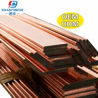 China Factory Direct Copper Clad Steel Flat Bar for Global Engineering Projects for sale