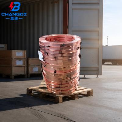 China Copper Clad Steel High Conductivity Flat Bar for Utility Applications for sale