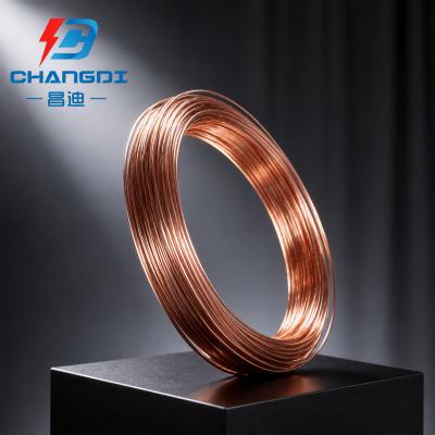 China 12mm Copper Bonded Round Conductor with Uniform Copper Coverage for sale