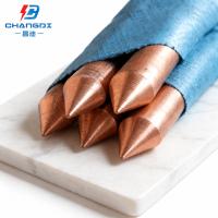 China Copper Clad Steel Grounding Rod with Enhanced Mechanical Strength for sale