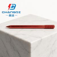 China Copper Coated Steel Electrical Ground Stake for Construction Projects for sale