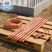 China Copper Bonded Electrical Ground Stake for Utility Applications for sale