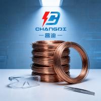 China Copper Clad Steel Round Wire for Global Electrical Engineering Projects for sale