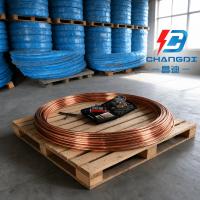China Copper Bonded Round Wire with 0.30mm Copper Thickness Option for sale