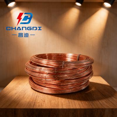 China Copper Clad Steel Circular Conductor Diameter 10mm–20mm Customizable for sale
