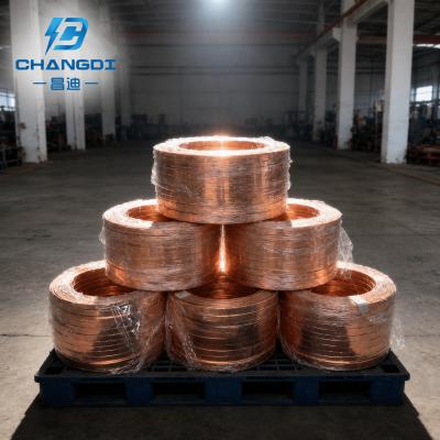 China Copper Clad Steel Grounding Rail for Power Distribution Systems for sale