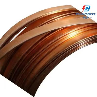 China Copper Bonded Steel Flat Ground Conductor for Data Center Projects for sale