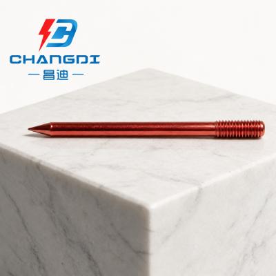 China Heavy Duty Copper Bonded Ground Rod for Lightning Protection for sale