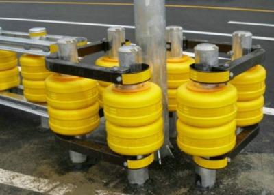 China Height 510mm EVA Foam Rotating Highway Roller Barrier for sale