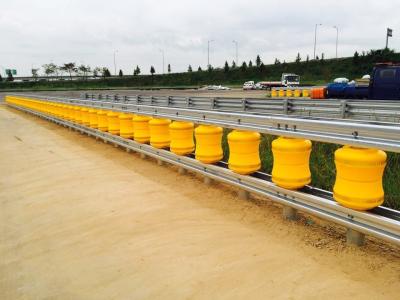 China EVA Q345 Material Metal Beam Crash Barrier Cold Rolling for sale