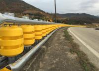 China Highway Guardrail Traffic Safety EVA Roller Safe Rolling Type Crash Barrier for sale