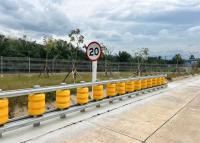 China Traffic Plastic Pliable Safety Roller Barrier Highway Safety Guardrail for sale