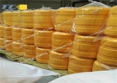 China Roadway Traffic Safe Rolling Type EVA Safety Roller Barrier For Highway Guardrail for sale