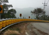 China 4 Meters Roller Crash Barrier Made from strength Steel Supporting up to 150 Kg Ideal for Industrial Safety Applications for sale