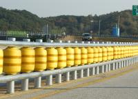 China 500 Mm Width Highway Roller Barrier Durable Safety Guardrail System Accessories for Road Protection and Traffic Control for sale
