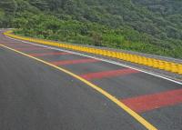 China Rolling Guard Rail System Traffic Safety EVA PU Highway Roadway Roller Barriers for sale
