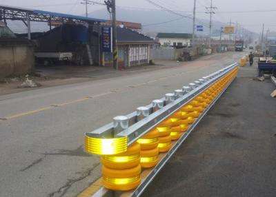 China Traffic Safety Eva Buckets Rolling Anti Crash Guardrail Road Roller Barrier for sale