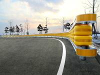 China Spacing 1m 0.7m 0.5m Highway Roller Barrier Engineered to Support Highways Featuring 10 Years Lifetime and Robust Safety for sale