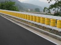 China 4 Meters Length Highway Roller Barrier / Hdg Roller Track System With Anti Corrosion EVA Surface for sale