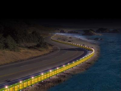 China HDG Highway Roller Barrier Best-seller for Middle East Market for sale