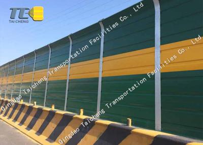China Customized Sound Insulation Noise Barrier For Highways for sale