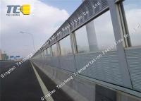 China Fireproof Galvanized Highway Noise Barrier For Road Sound Insulation for sale