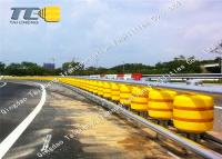 China Anti Corrosion EVA Roller Barrier Fence Roadside Guardrail For Tuner Way for sale