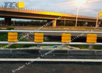 China Road Corners Highway Roller Barrier , Anti Corrosion Rolling Guard Barrier for sale