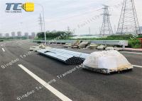 China Curved Downhill Roller Guardrail Road Anti Collision Rolling Guard Barrier for sale