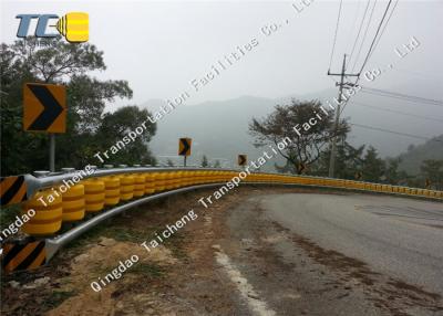 China Dia 345mm EVA Traffic Anti Shock Highway Roller Barrier for sale