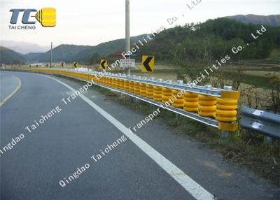 China Highway Q235 Q345 Roller Barrier System With EVA Polyurethane barrel for sale