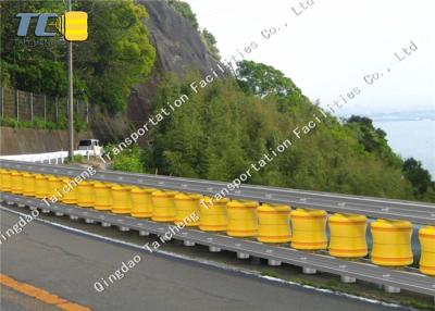 China Height 510mm Highway Rotating Guardrail Roller Crash Barrier for sale
