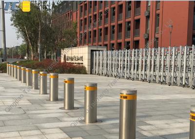 China Hydraulic Main Gate Entrance Exit Bollards 360mm AC220V Electrostatic Spraying 3.5s Speed for sale
