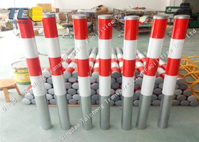 China Road Traffic Safety 304 Stainless Steel Parking Column Detachable Convenient for sale
